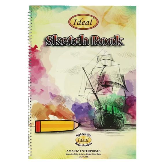 A3 Size Sketch Book with 250g Paper, Perfect for Acrylic and Watercolor ...
