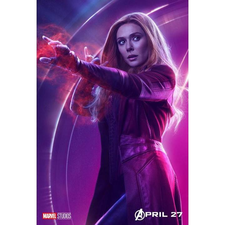 Scarlet Witch Wanda Vision Wanda Maximoff The Avengers by the Marvel ...