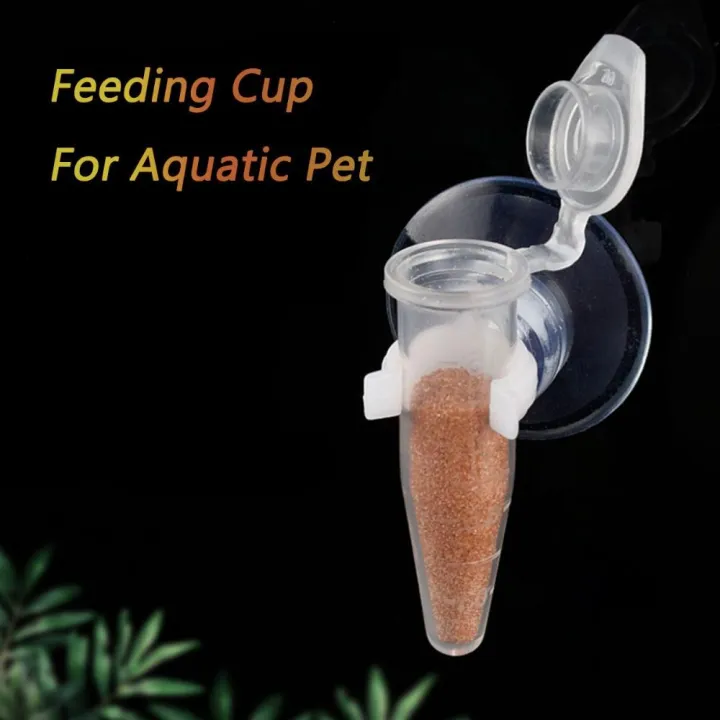 Bloodworm Automatic Fish Aquatic Feeding Tool Pet Feeding Cup Cone ...