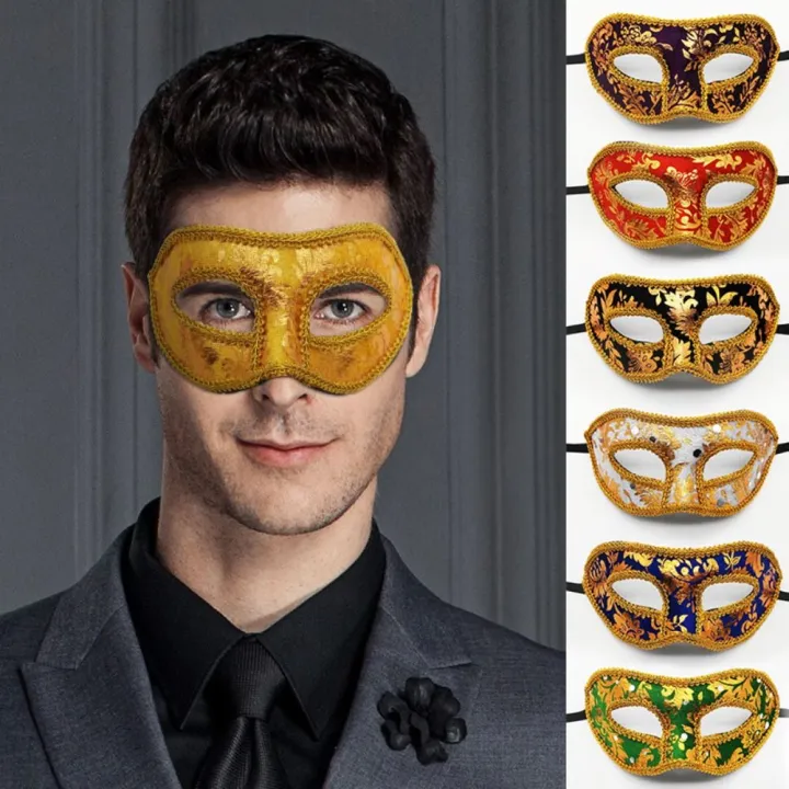 Simple Props Halloween Venetian Half-face Halloween Venetian Masquerade ...