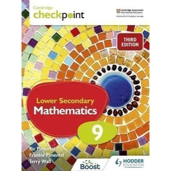 Cambridge Checkpoint Lower Secondary Mathematics Student's Book 9 ...
