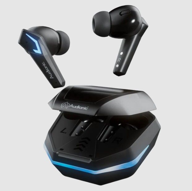 Audionic Airbud Battlebuds Lite - Quad Mic ENC Wireless Earbuds ...