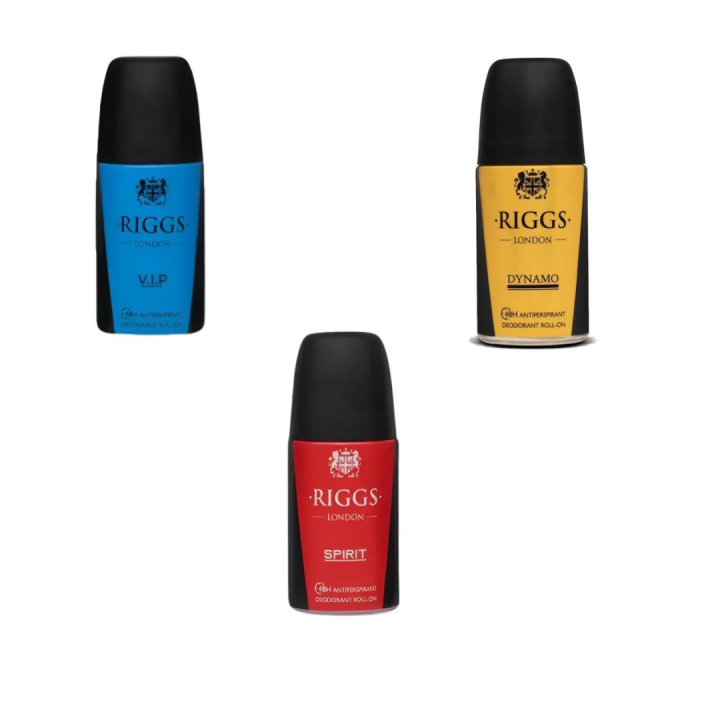 Riggs London Deodorant Roll-On 50ml | Antiperspirant & Deodorant | Long ...