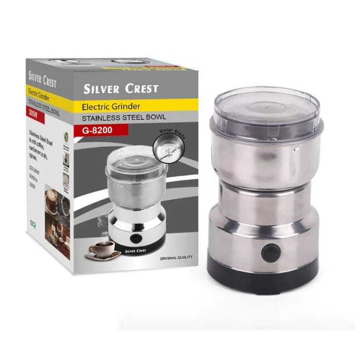 Cartloadz Royal Silver Crest SC-8200 Electric Grinder - 300W Stainless ...