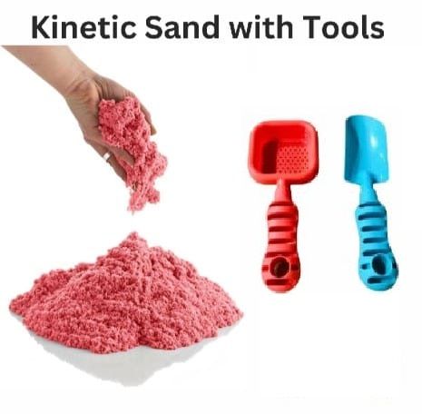 1kg Pink Kinetic Sand for Kids with tools | Daraz.pk
