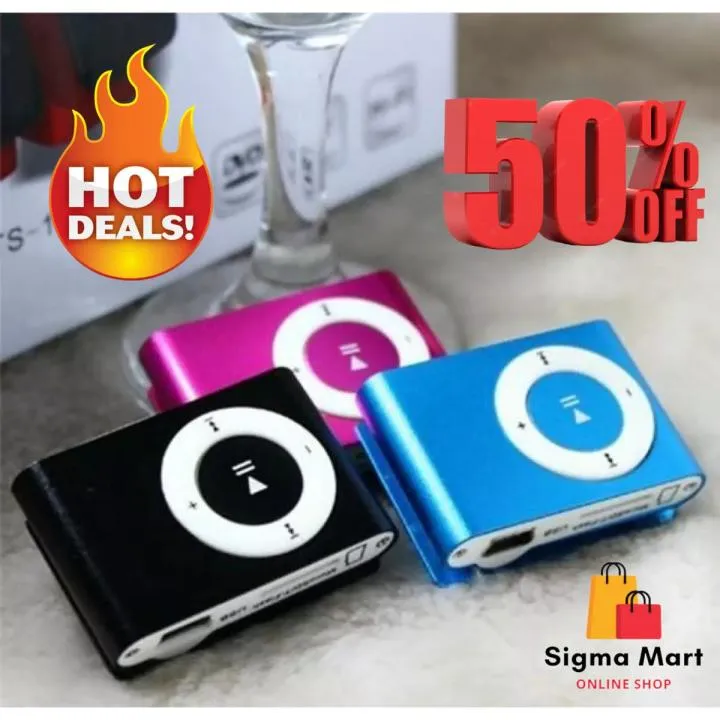 Mini MP3 Player Portable Music Player | Shuffle Mode, Memory Card ...