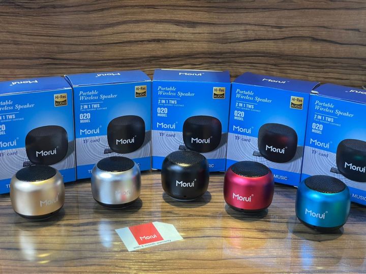 MORUI 020 PROTABLE SPEAKER 2 IN 1 TWS CONNECT | Daraz.pk