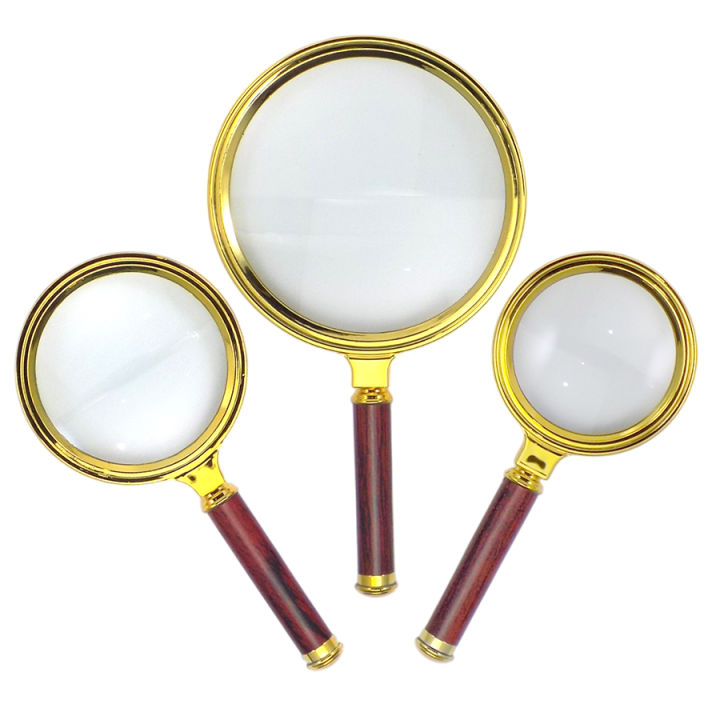 Handheld Optical Grade Lens Magnifying Glass for Maps, books, Jewelry ...