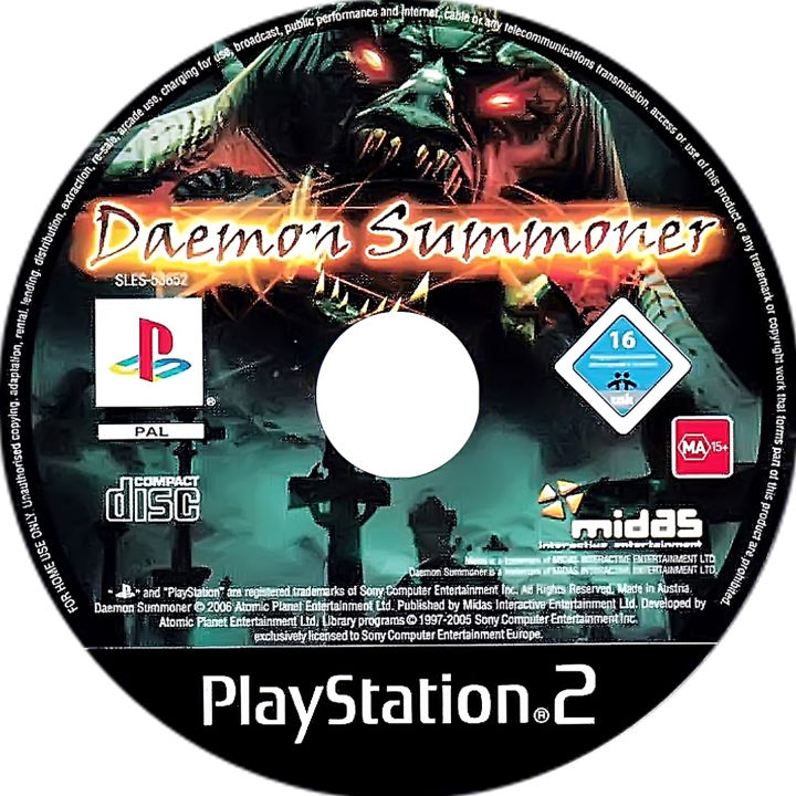 Daemon Summoner _Game for Modded Playstation 2 | Daraz.pk