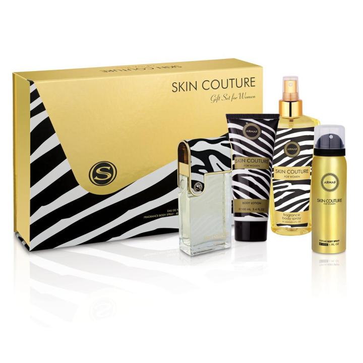 Armaf Perfume Skin Couture Women 4 Pieces Gift Set Eau De Parfum 100Ml ...
