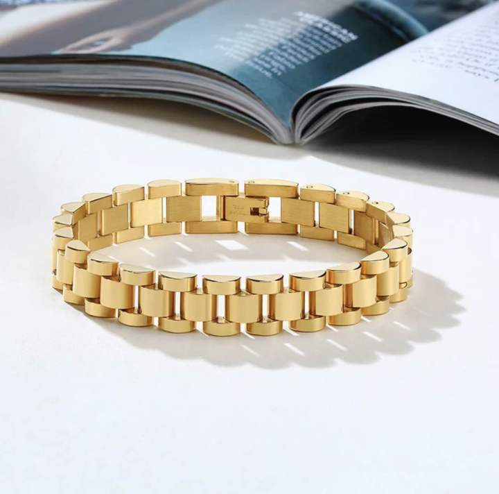 premium Stainless Steel Beautiful Charming Hand Chain Bracelet For Boys ...