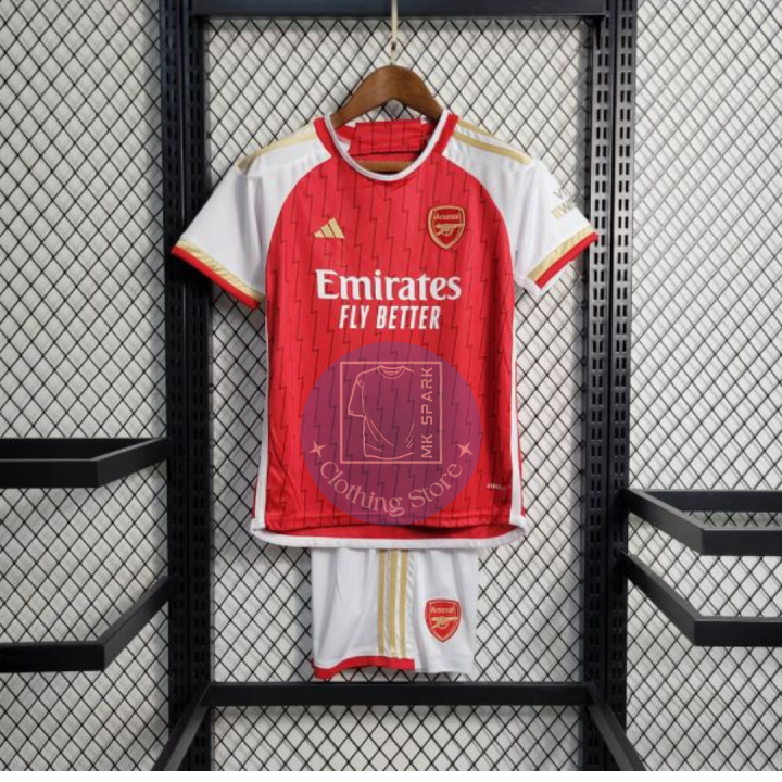 Arsenal Odegaard Home kids kit 2023-24 | Daraz.pk