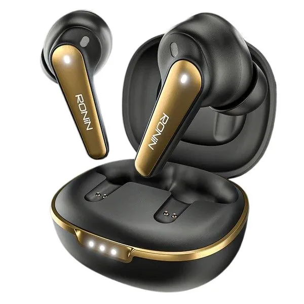 Ronin R‑7065 Eclipse TWS Earbuds – Bluetooth 5.3, Hyper ANC, 6 Hr ...