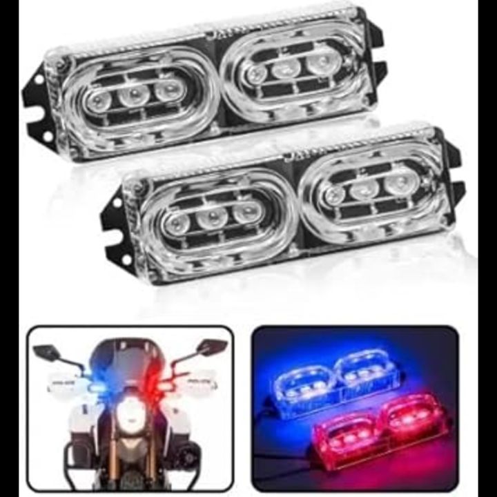 (1 Piece) LED Motorcycle Driving Tail Light Daytime Running Stop Third ...