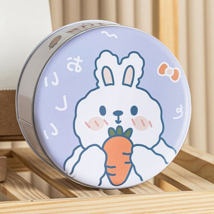 Christmas Cartoon Pastry Container Packaging Case Biscuit Tin Box Round ...