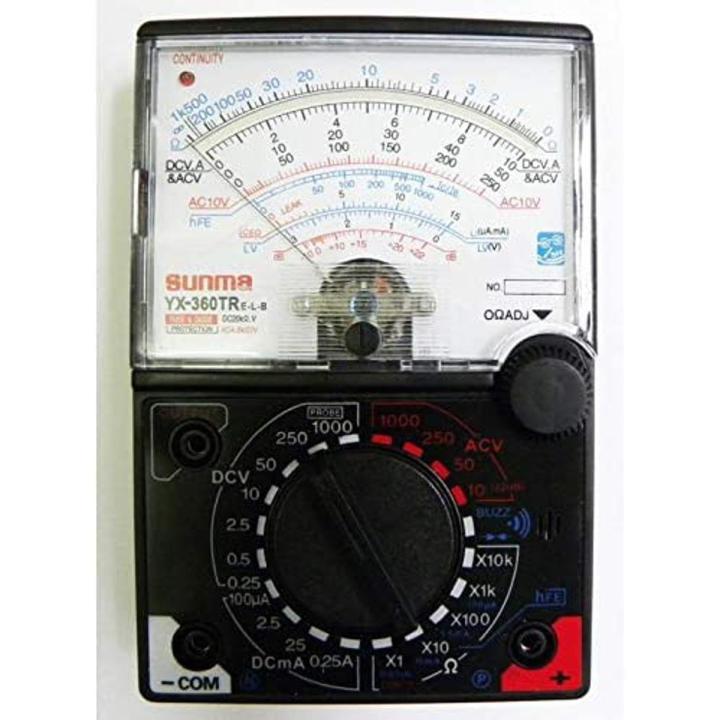 Original sunma Yx-360 tr E-L-B Analog Multimeter | Daraz.pk