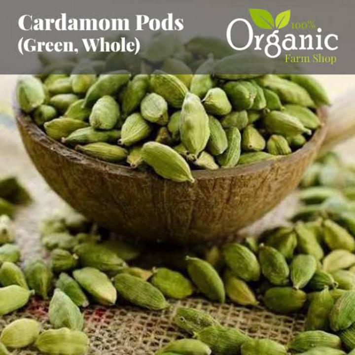Cardamom Jumbo Size Dark Green Ealchi 250 Grams.... | Daraz.pk