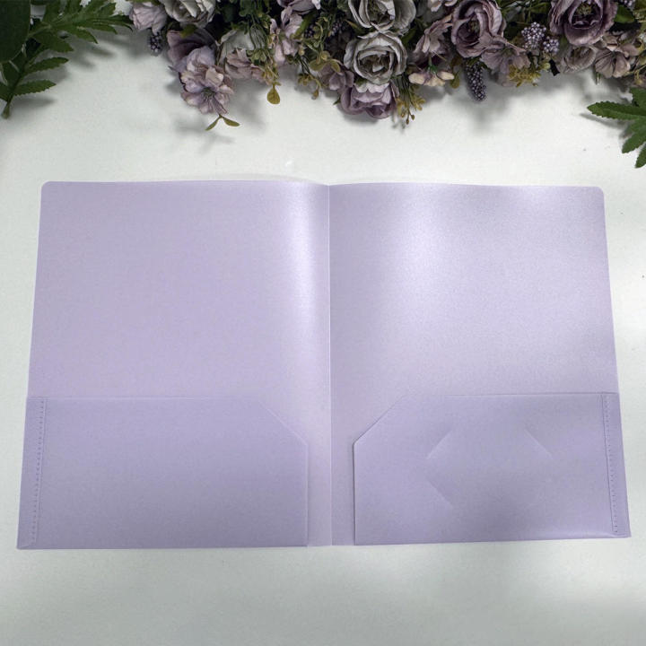 Lightweight Presentation Folder Multi-Pocket File Collection Book ...