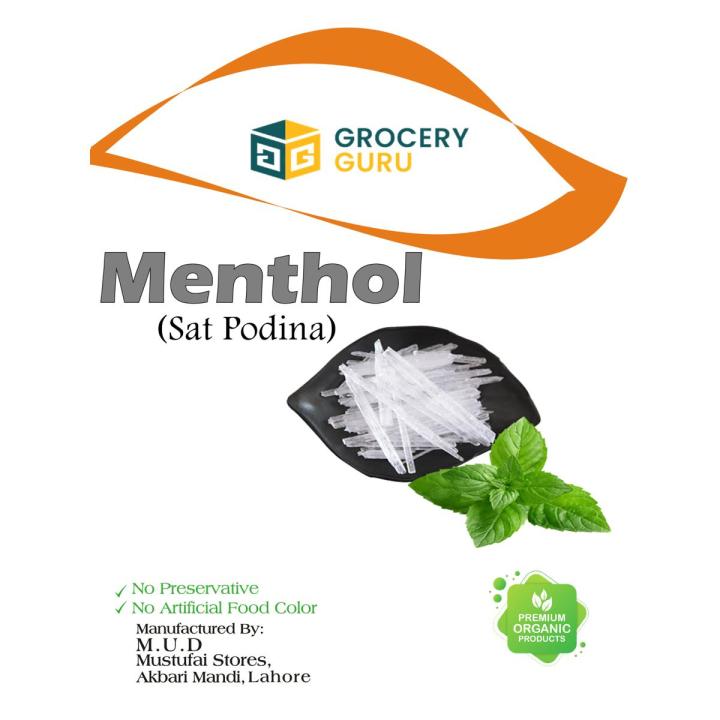 Menthol (Sat Podina) - 10 Grams | Daraz.pk