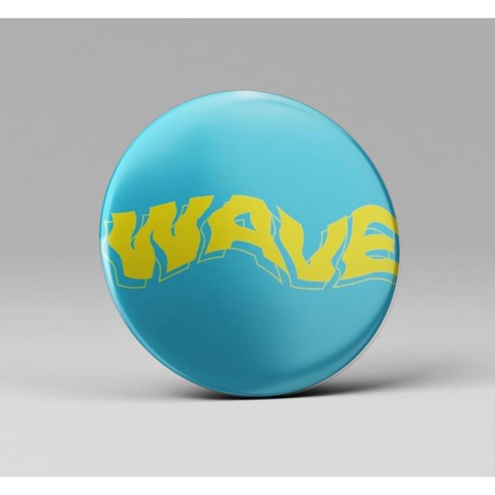 Wave Badge Members for Ateez Amazing Round Shape (2pcs) | Daraz.pk