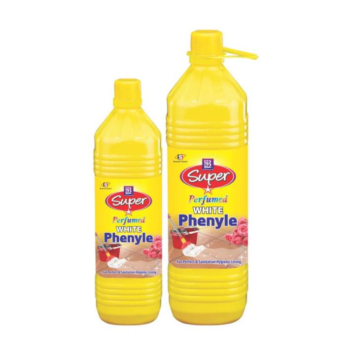 Super White Antibacterial Perfumed Phenyl 3+1 Ltr | Daraz.pk