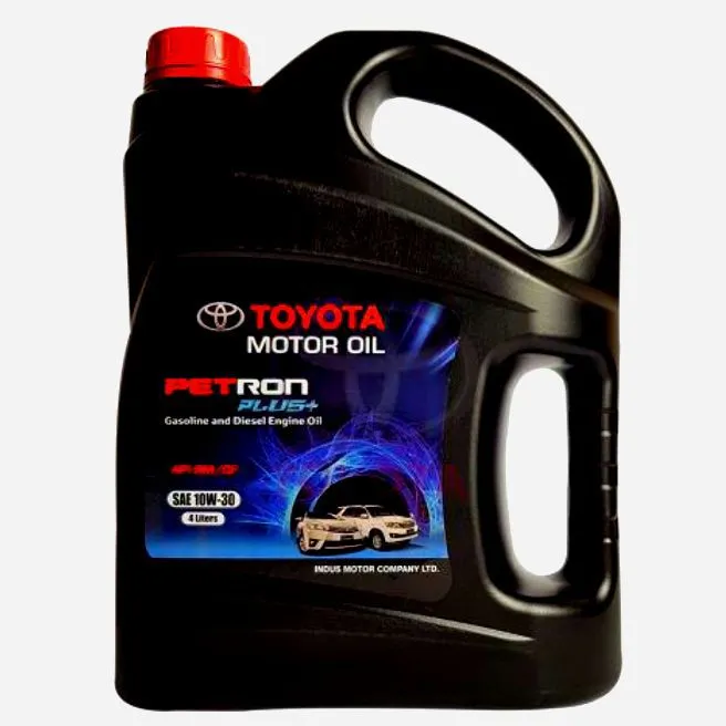 Toyota Petron Plus Gasoline And Diesel Engine Oil (SM/CF 10W-30) 4L ...