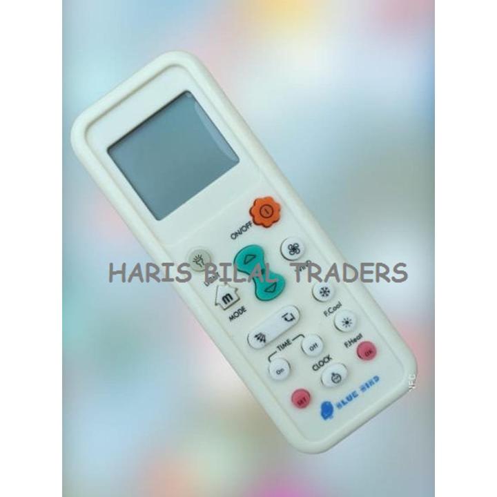 AC Universal Remote For Split & Inverted with LCD 1000 In 1 | Daraz.pk
