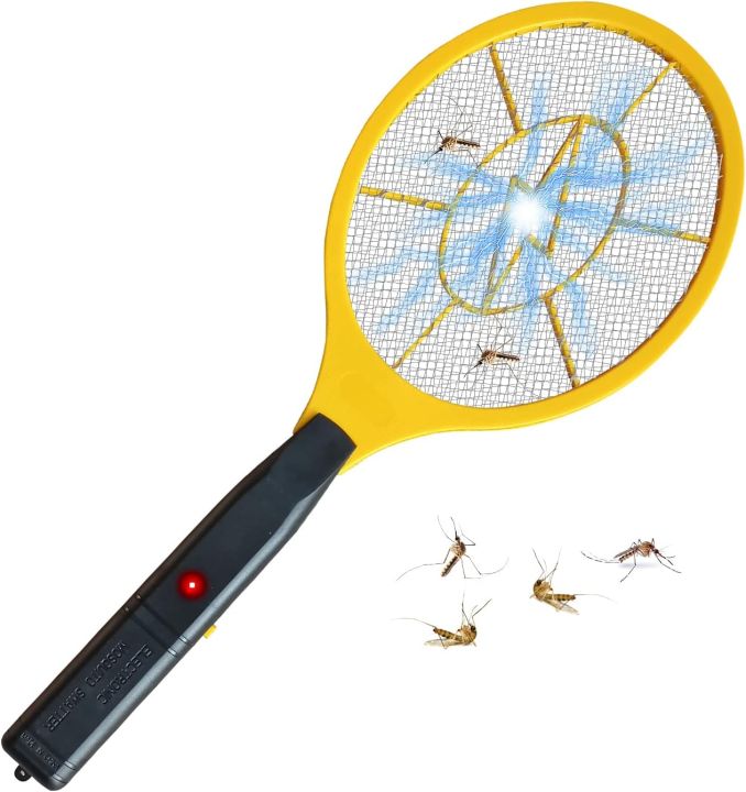 Battery operated Mosquito and Insect killer Racket - Fly killer - Bug ...
