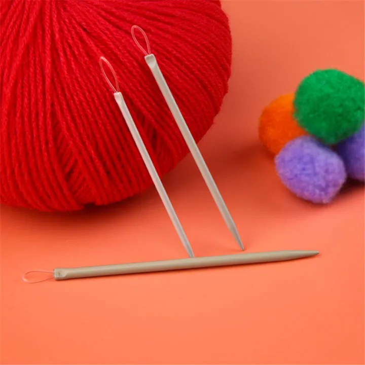 3pcs Thread Threader Thread Threader Sweater Crochet Needle Knitting ...