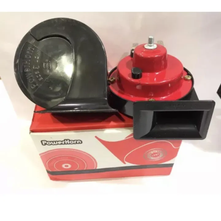 Power Horn universal car and bike horn 100% pure copper inside 12v ...