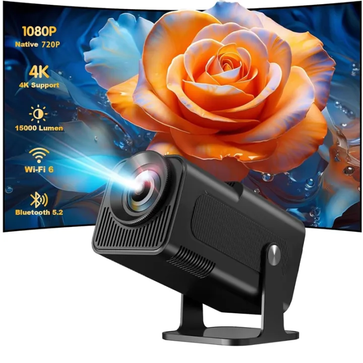 HG Premium WIFI Android Base HY320 - A10 Projector Ansi Lumens 4k ...