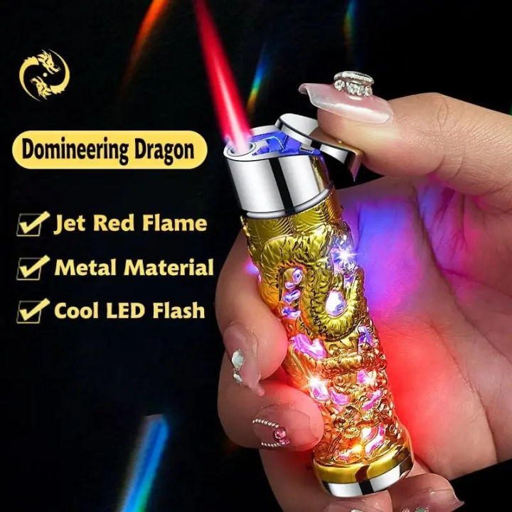 Permanent Match Lighter, Flint Fire Starter Keychain Metal Matchstick ...