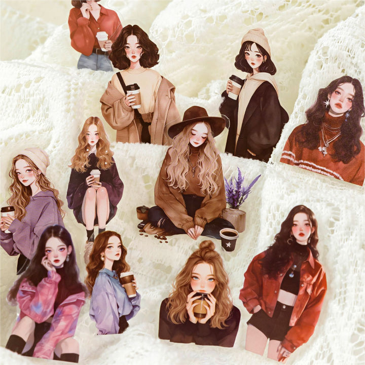 Panda Online 30PCS Girls' Generation Series PET Waterproof Stickers ...