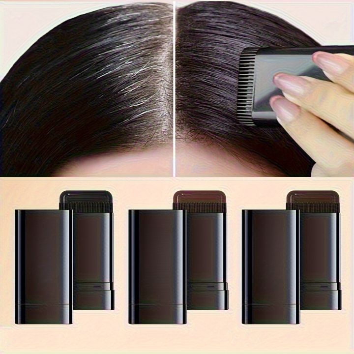Hair Color Touch-Up Stick – Instant Gray Root Concealer Wand for Women ...