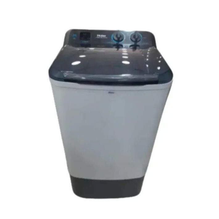 Haier 80-1217 Washer – 8 kg Capacity, Grey, Virgin Plastic Drum, Copper ...