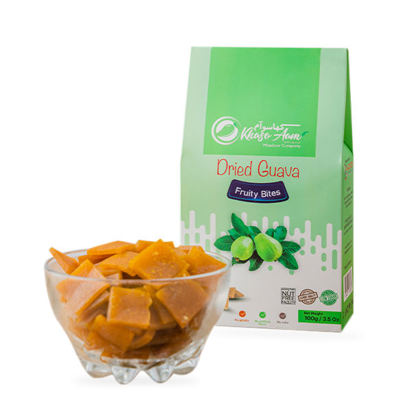 Khaso Aam Dried Guava Flavor 100 Gram, 100% Natural Amrood Fruit Candy ...