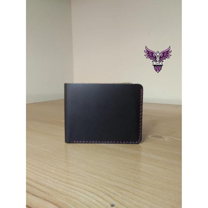 Genuine Sheep Leather Wallet for Men Vintage Trifold Wallets | Daraz.pk