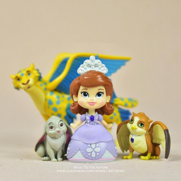 Disney Sofia the First Princess 4-12.5cm Q version Action Figure Anime ...