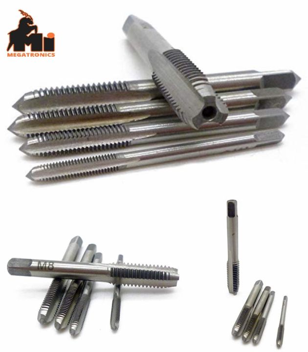 Hand Tap Thread Metric Plugs Taps Set M3 M4 M5 M6 | Daraz.pk