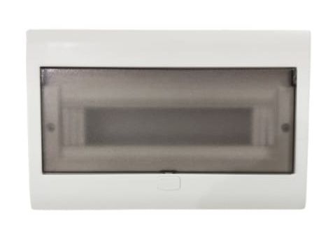 14 way Metal Base Plastic Cover DB Box with Push Button | Daraz.pk