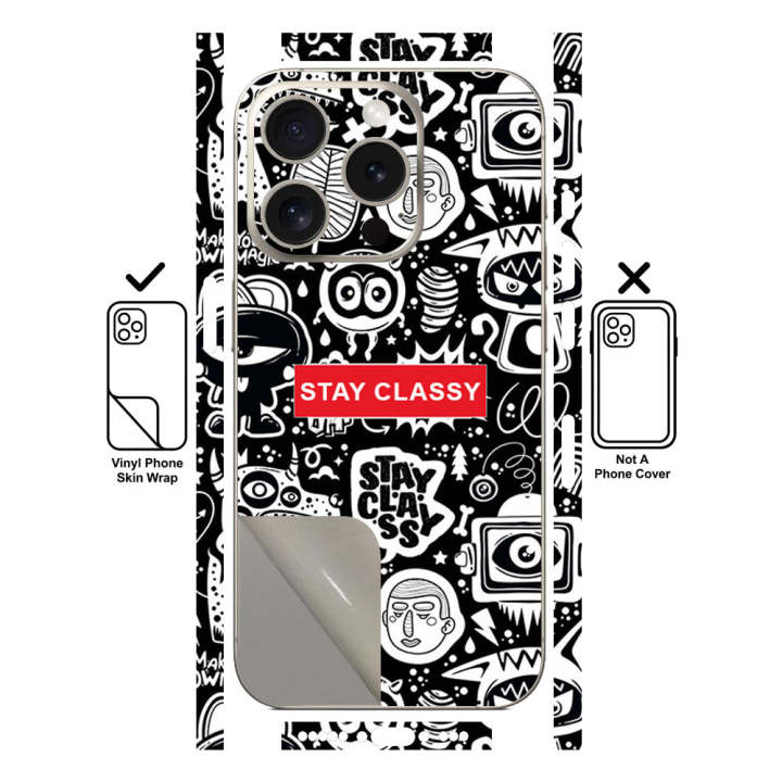 Stay Classy - SkinLee Phone Skin - iPhone 16 Pro | Daraz.pk