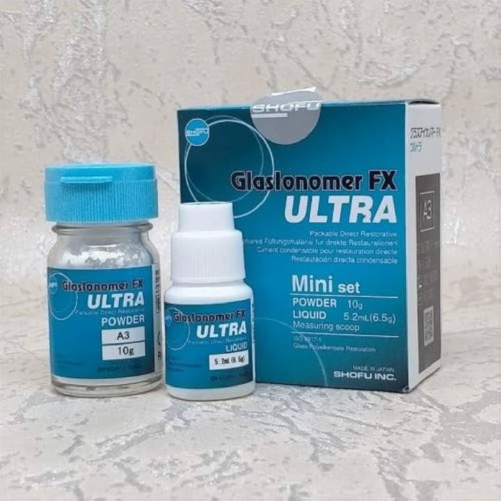 Dental Glass Ionomer GIC Cement FX ULTRA SHOFU Mini set | Daraz.pk