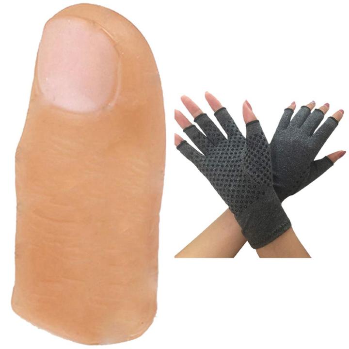 fasdaga 5Pcs Finger Sleeve Thumb Tip Finger Magic Prank Trick Prop Toys ...