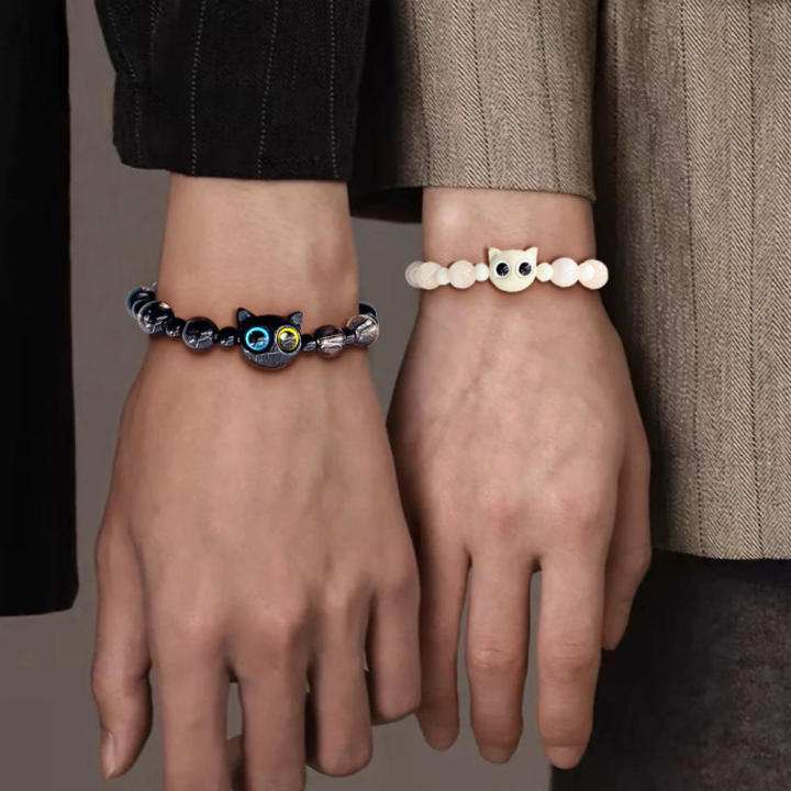 Imitation Bracelet Couple Trendy Wristbands Cute Braided Jewelry for ...