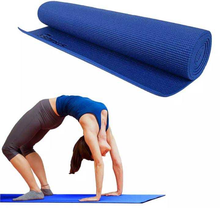Anti Skid PVC Exercise Yoga Mat for Men & Women, Extra Thick Mat for ...