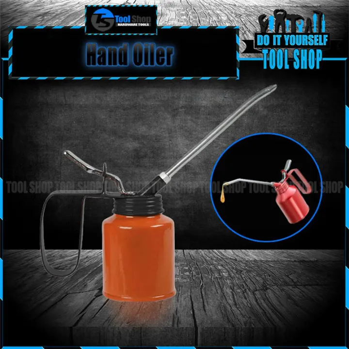 Hand Pump Oiler Can Metel BodyS prayer Oil Lubricant Spray Can. | Daraz.pk