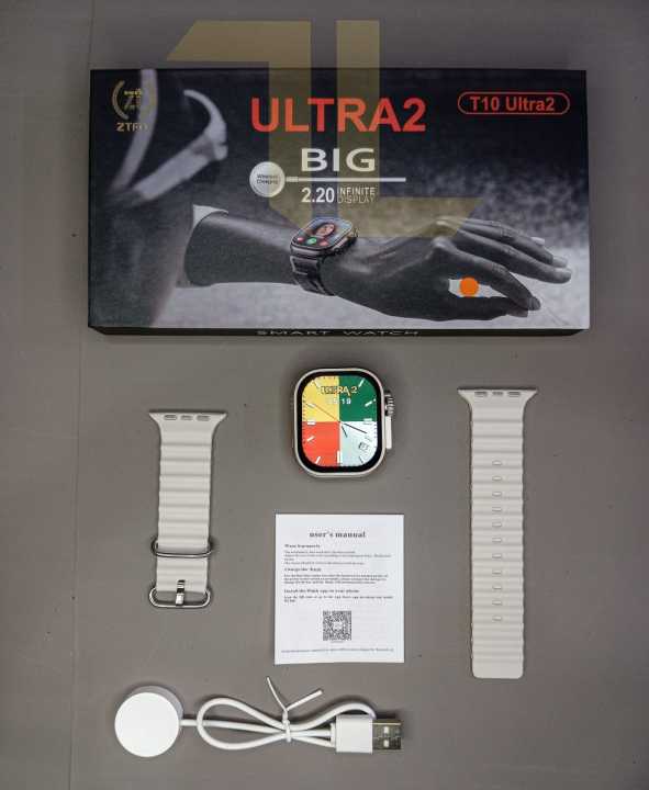 T10 Ultra 2 Watch, Men's and Women's Smart Watch,Bluetooth Calling And Sleep Monitoring | Daraz.pk