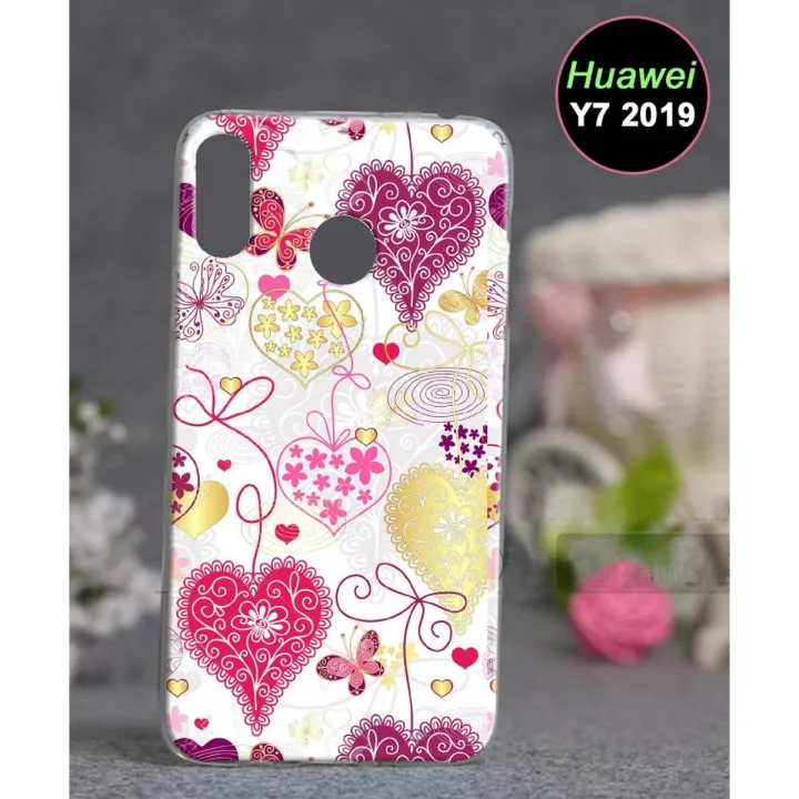 Huawei Y7 2019 Pouch Cover - Love Soft Back Cover Case for Huawei Y7 ...
