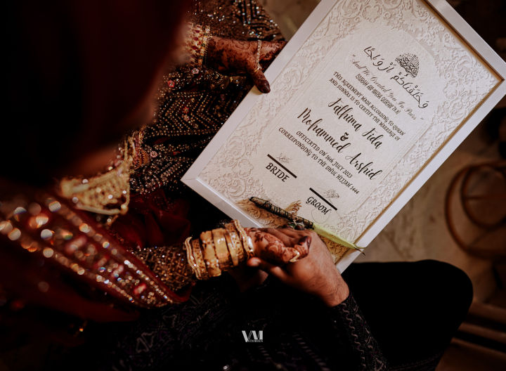 Customize Nikkah Certificate frame with A4 size,Nikah Nama ,Primium ...