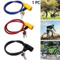 8x640mm Portable Security Steel Chain Bike Cable Anti-Theft Bicycle ...